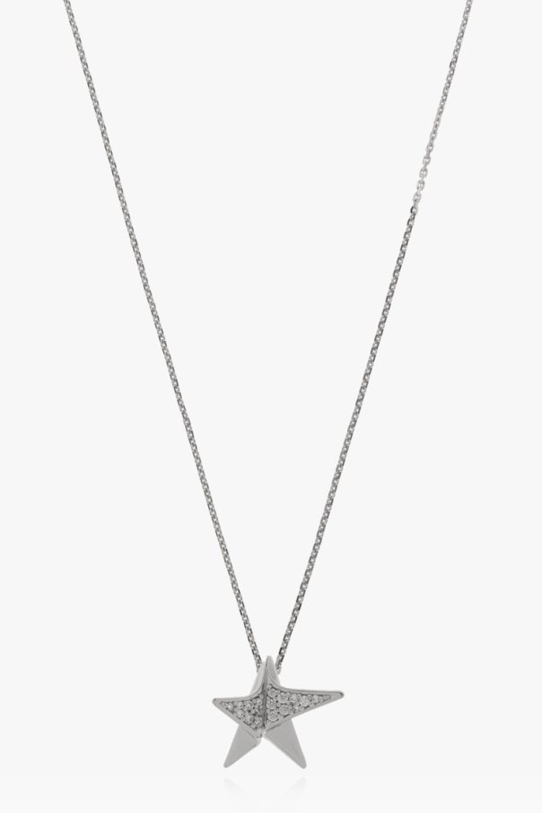 FERRAGAMO SILVER Necklace With Charm Styleswith